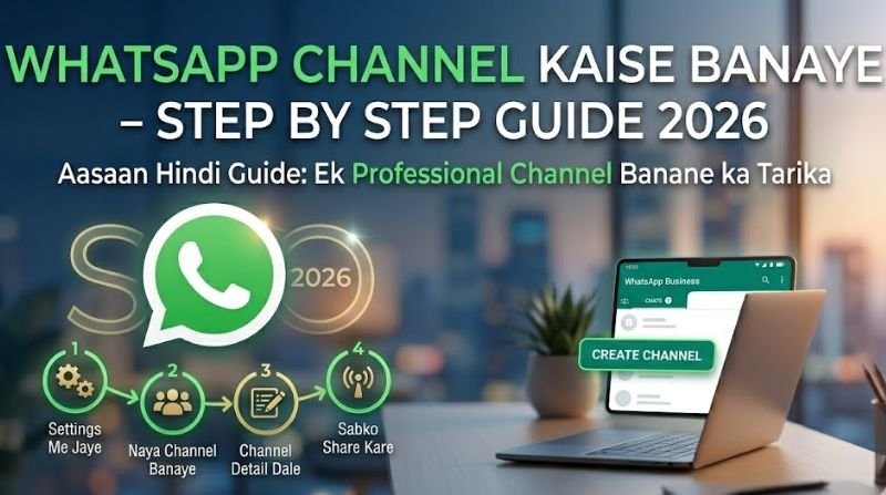 WhatsApp Channel Kaise Banaye – Mobile Se Easy Setup Guide